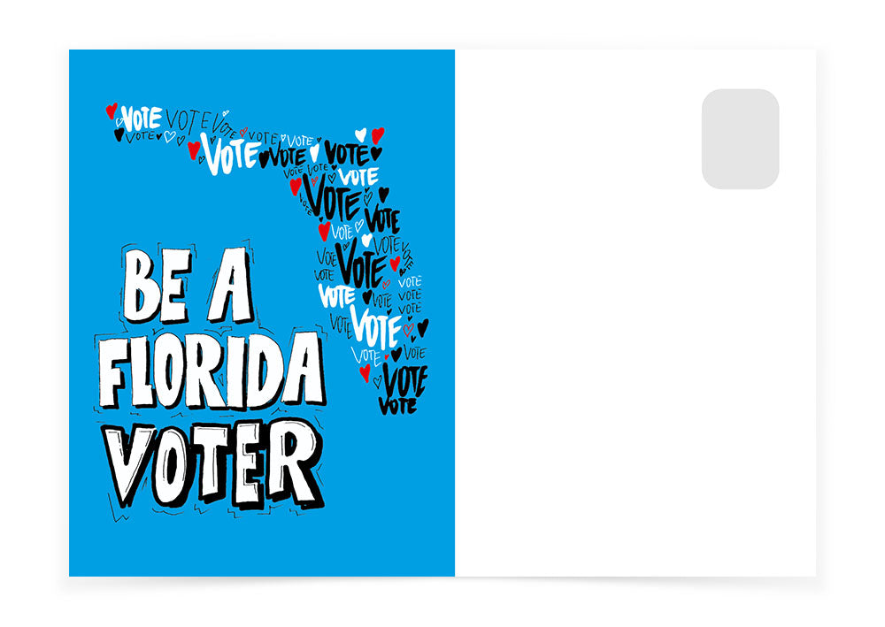 Postcards to Voters - Florida - Be A Florida Voter